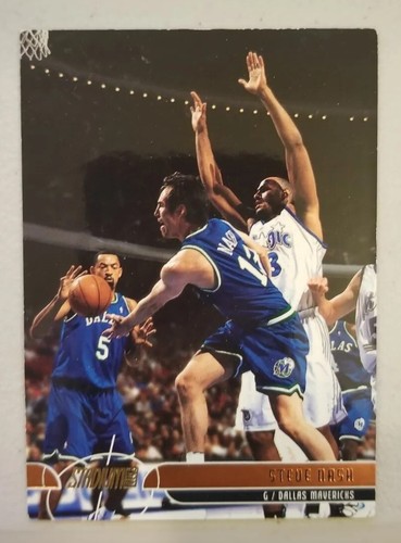 STEVE NASH Dallas Mavericks 2001-02 TOPPS STADIUM CLUB CARD #41 | eBay