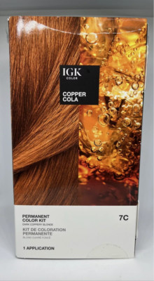 IGK Copper Cola Permanent Color Kit # 7C Sealed | eBay