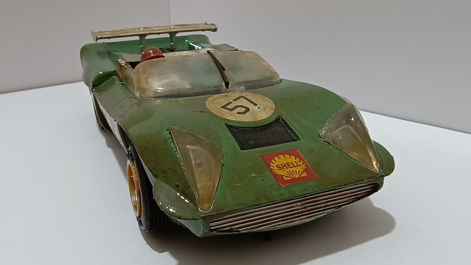 Scalextric Electra C4-11 Le Mans race car slot car 1960s Raymond Motor ...