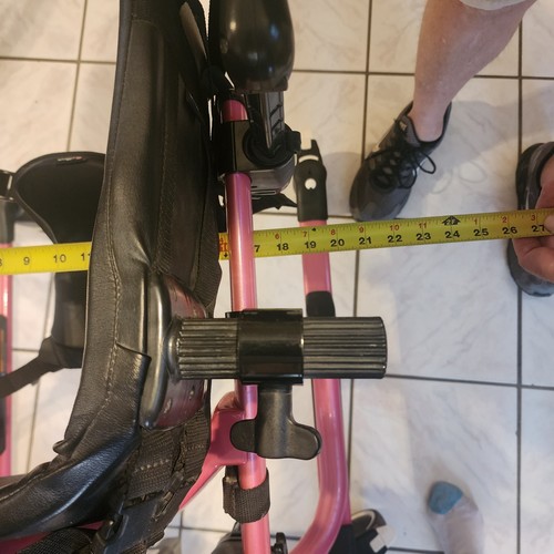 Rifton Pacer Medium Pink Walker Gait Trainer Straps Medium Chest | eBay