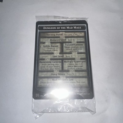 Oversized Dungeon Cards (Set of 3) - Adventures in the Forgotten Realms ...