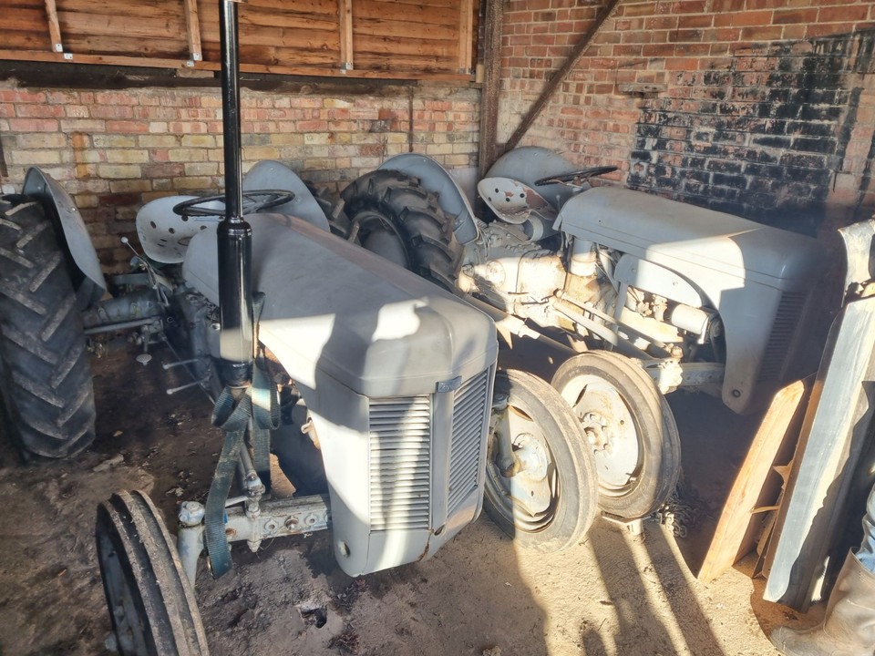 Grey Ferguson Tef 20 Diesel Tractor | eBay UK