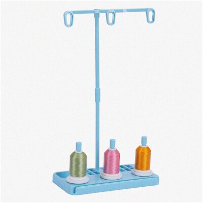 StitchPro Three-Spool Embroidery Thread Holder Stand - Sewing Machine ...