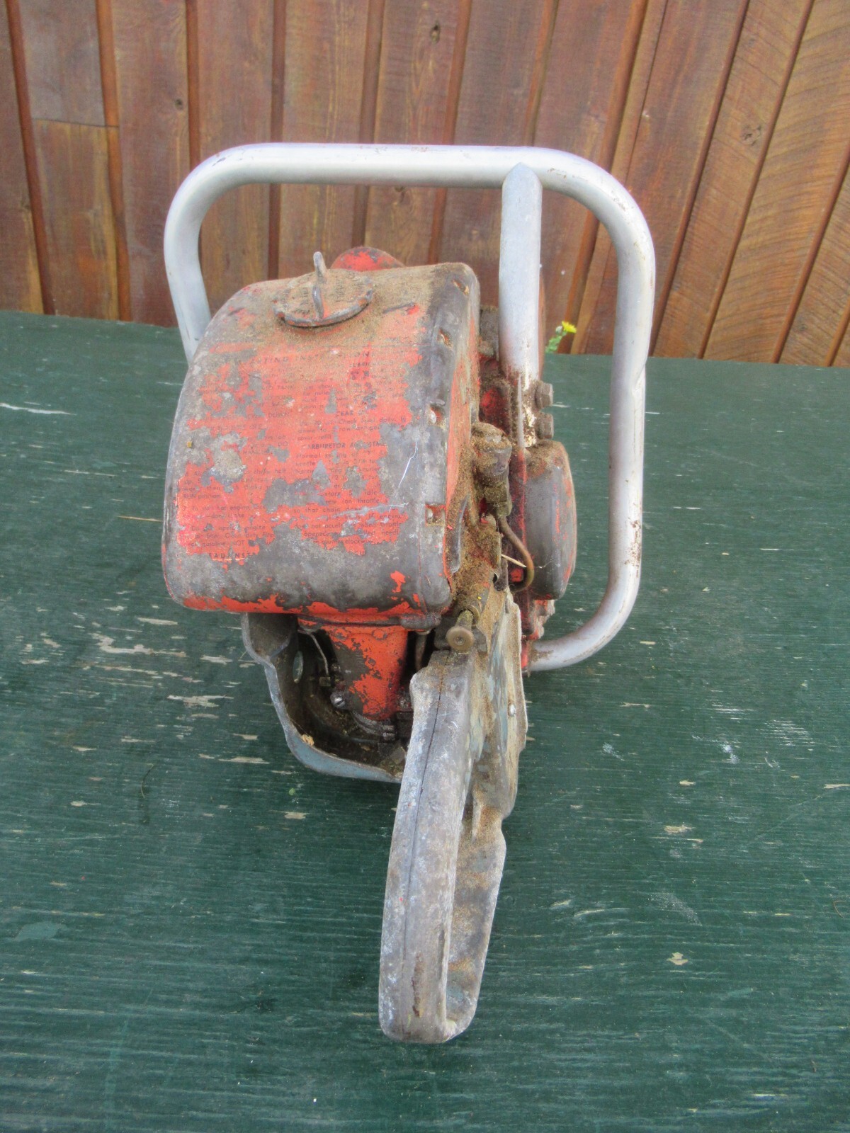 Vintage HOMELITE Chainsaw Chain Saw with 17" Bar with Log Spike | eBay