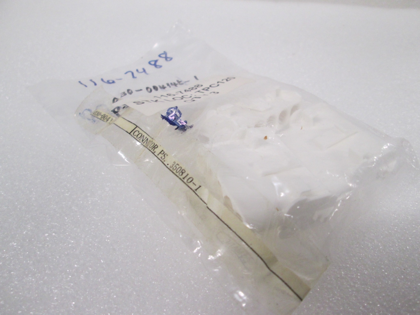 Connector, PS, 350810-1, 5 Port Socket, 116-7488, New, Lot of 3 | eBay