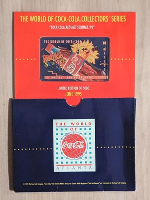 The World of Coca Cola Collectible Phone Card 1995 - Limited Edition ...