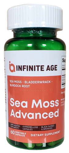 GENUINE SEA MOSS ADVANCED Infinite Age Superfood Pain Relief Weight ...