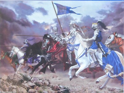 SunsOut Nene Thomas Knights Charge 1000 pc Jigsaw Puzzle Spirits Middle ...