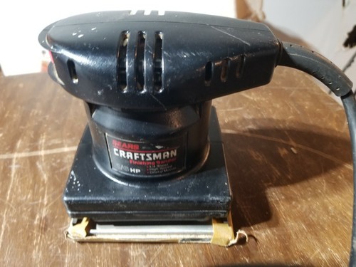 Craftsman Sears 315.116021 1/6 HP - 1/4 Sheet Finishing Sander USA | eBay