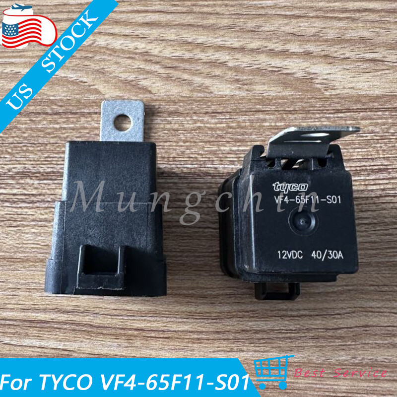 2PCS Power Relay For TYCO VF4-65F11-S01 VF465F11S01 12VDC 40/30A 5-Pins ...