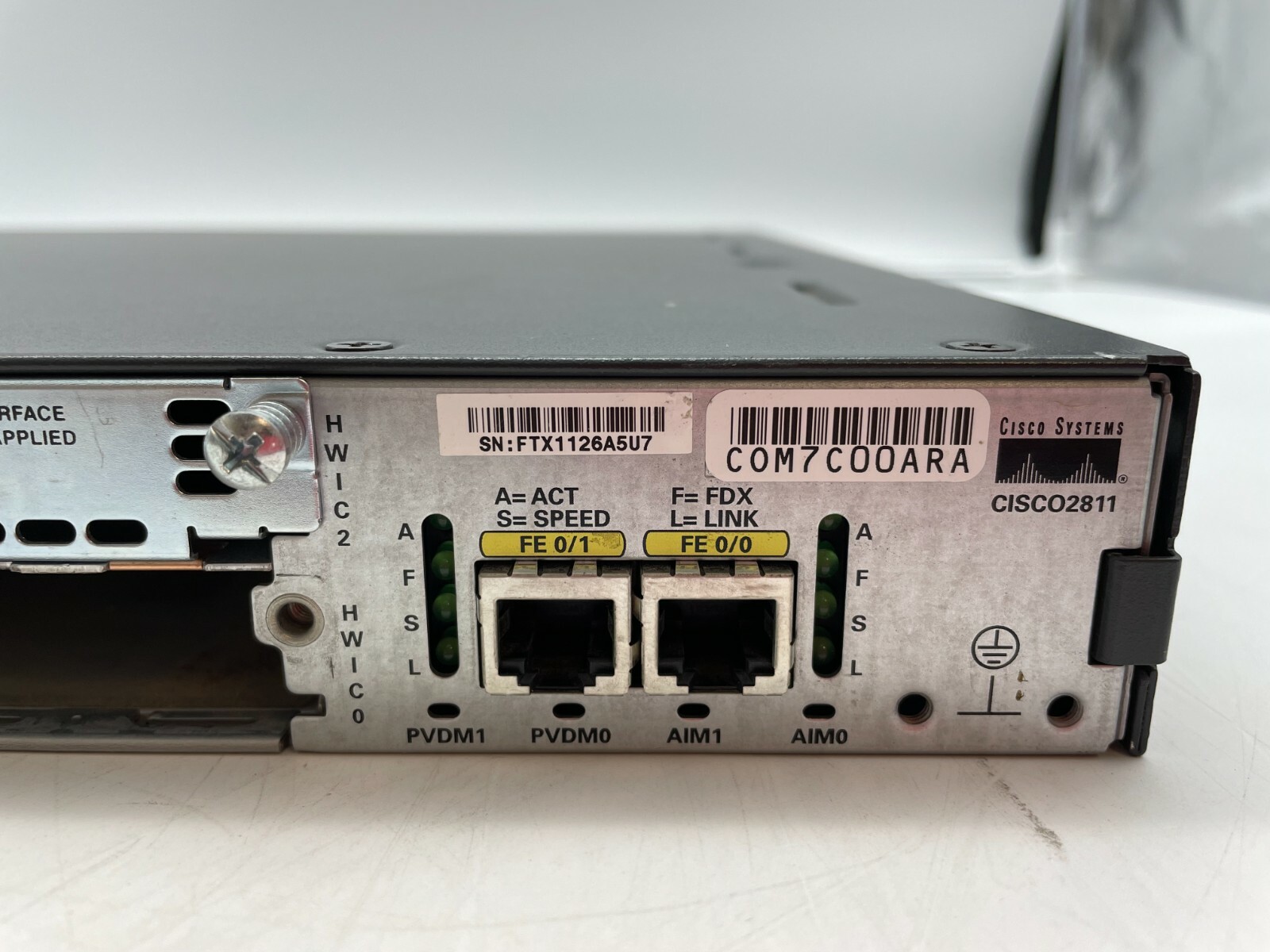 Cisco 2811 Router, CISCO2811-AC-IP | eBay