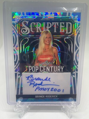 BRANDE RODERICK 2024 LEAF METAL POP CENTURY AUTO /9 | eBay