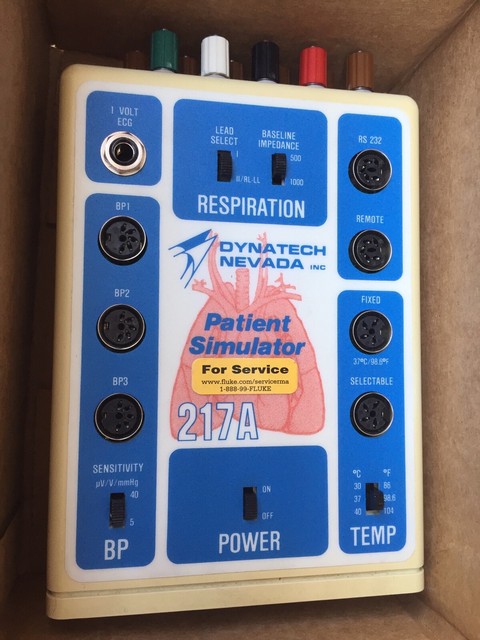 Fluke Biomedical 217A Patient Simulator DNI Nevada for sale online | eBay