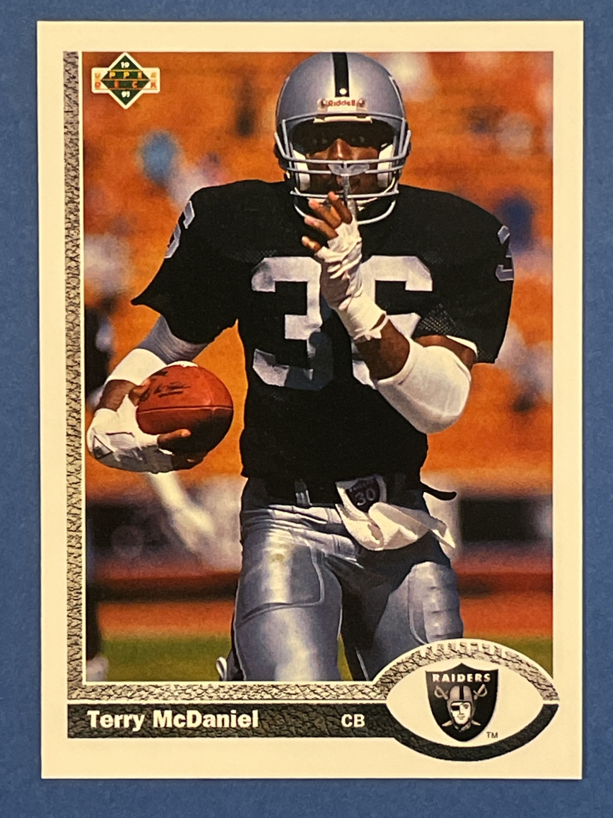 Terry McDaniel 1991 Upper Deck Base #271 Los Angeles Raiders | eBay