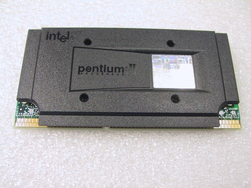 Vintage & New Intel Pentium II 350 MHz/100/512/2.0V Slot1 ...