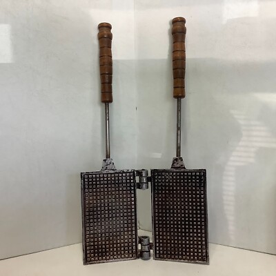 Vintage Galette French Cookie Pizzelle Waffle Maker Camping 1B | eBay