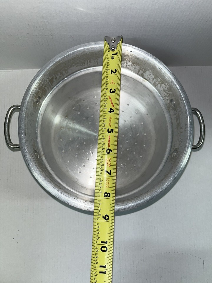 Vintage 3qt Colander Strainer Commercial Aluminum Cookware | eBay
