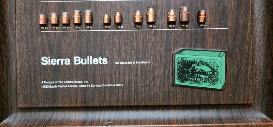 VTG Sierra Bullet Board Sign Display-1970s | eBay