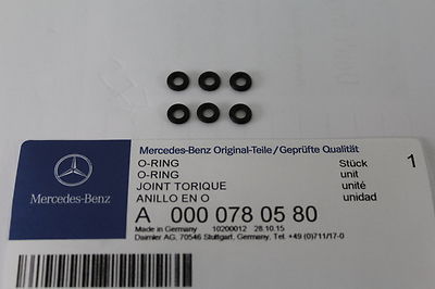 Genuine Mercedes-Benz OM642 OM651 Rubber Injector Leak-Off Seals X6 ...