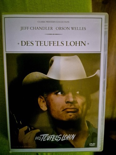 Des Teufels Lohn (1957) - Jeff Chandler & Orson Welles DVD Rarität ...