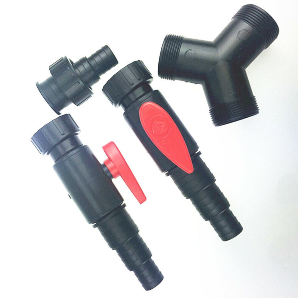 Pond Pump Y Water Distributor Valve Connector Pond Hose Adjustable ...