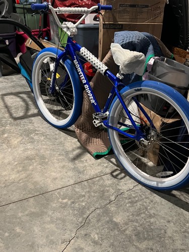 monster ripper se bike - Blue and White | eBay