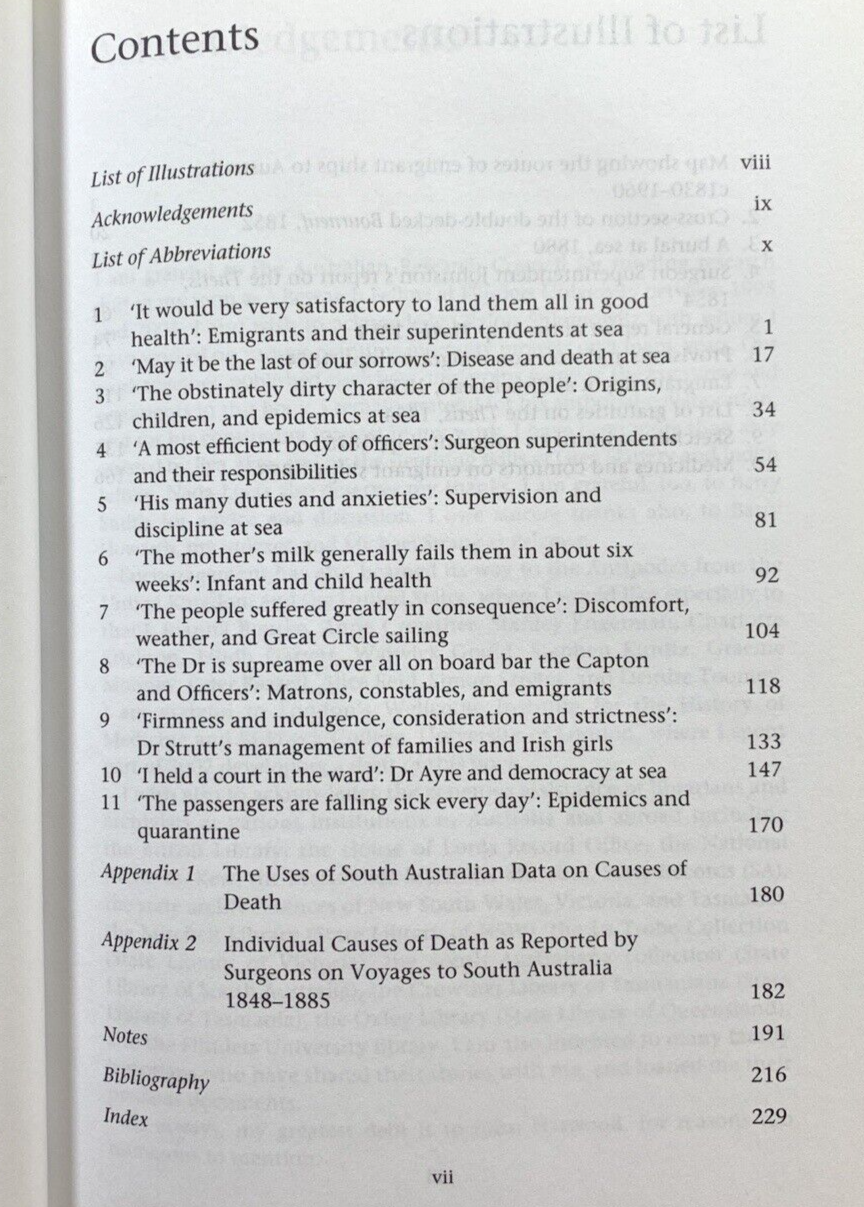 Doctors At Sea Emigrant Voyages To Colonial Australia Robin Haines 1848 ...