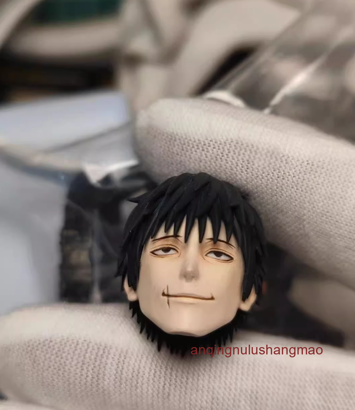 Custom Jujutsu Kaisen Fushiguro Toji Head for 1/12 Romankey Body（No ...