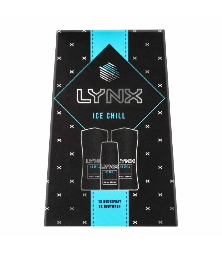 Lynx Mini Collection Gift Set Iced Mint and Lemon Scent for sale online ...