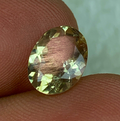 2ct Natural Oregon Sunstone, Faceted Top Oregon Sunstone Schiller ...
