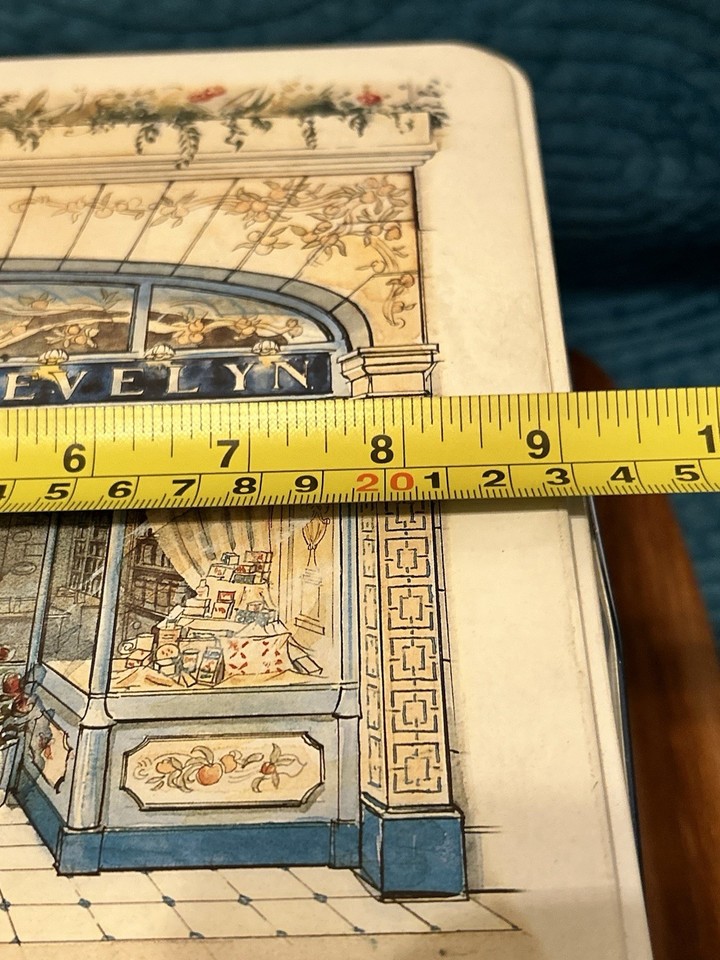 Vintage Crabtree & Evelyn Decorative Vintage Large Tin -Scenes Of ...