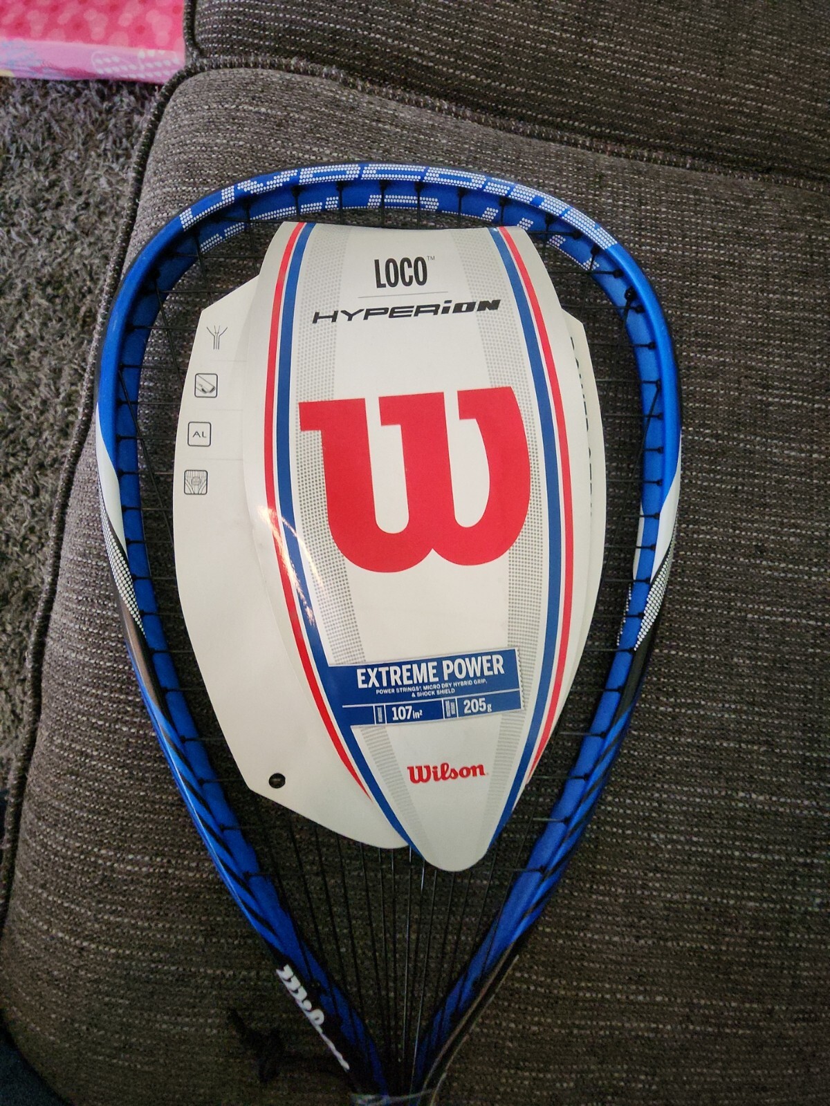 Wilson Hyperion LOCO Extreme Power Strings Hybrid Racquetball Racket ...