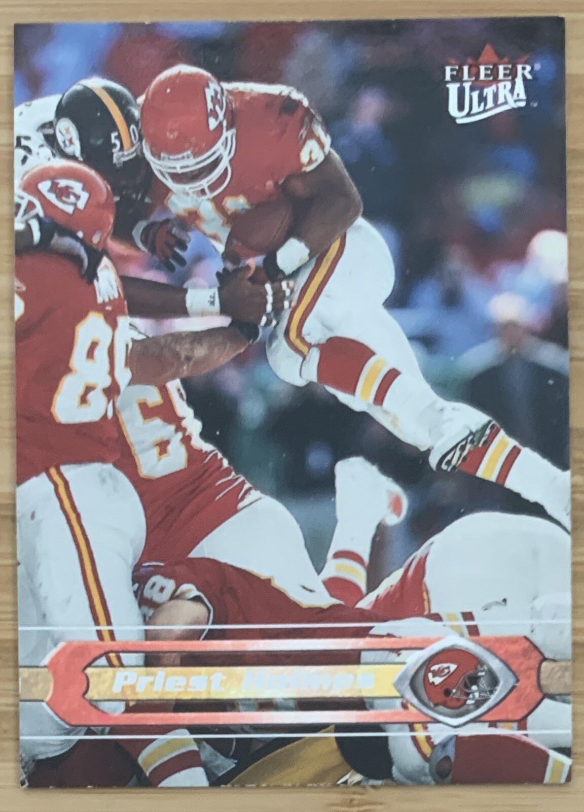 2002 Fleer Ultra Football #198 Priest Holmes - Kansas City Chiefs | eBay