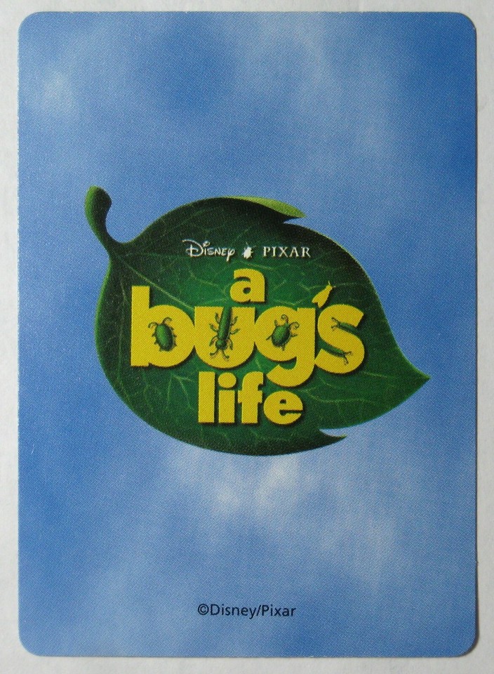 A Bug's Life Slim Single Swap Playing Card 7 of Mushroom | eBay