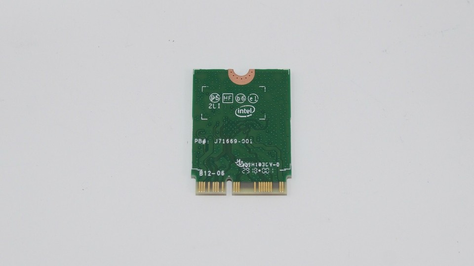 Intel Wireless-AC 9462 WLAN WiFi Dual Band Bluetooth 5.0 M.2 Card 1275K ...