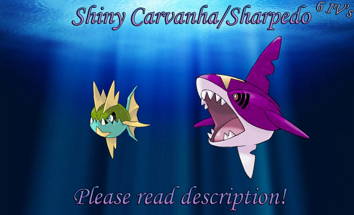 Shiny Sharpedo Pokemon X