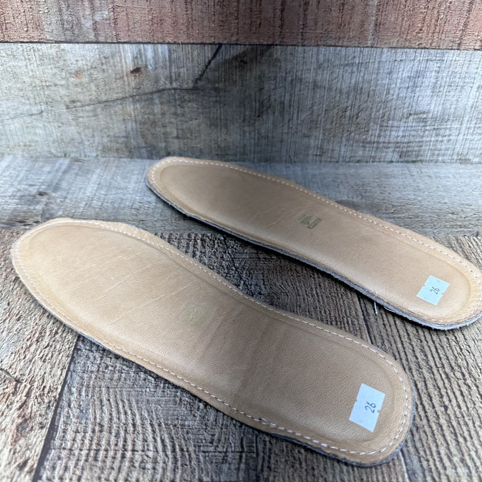 Leather Shoe Insoles Inserts Replacement Inner Soles for Shoes Boots ...