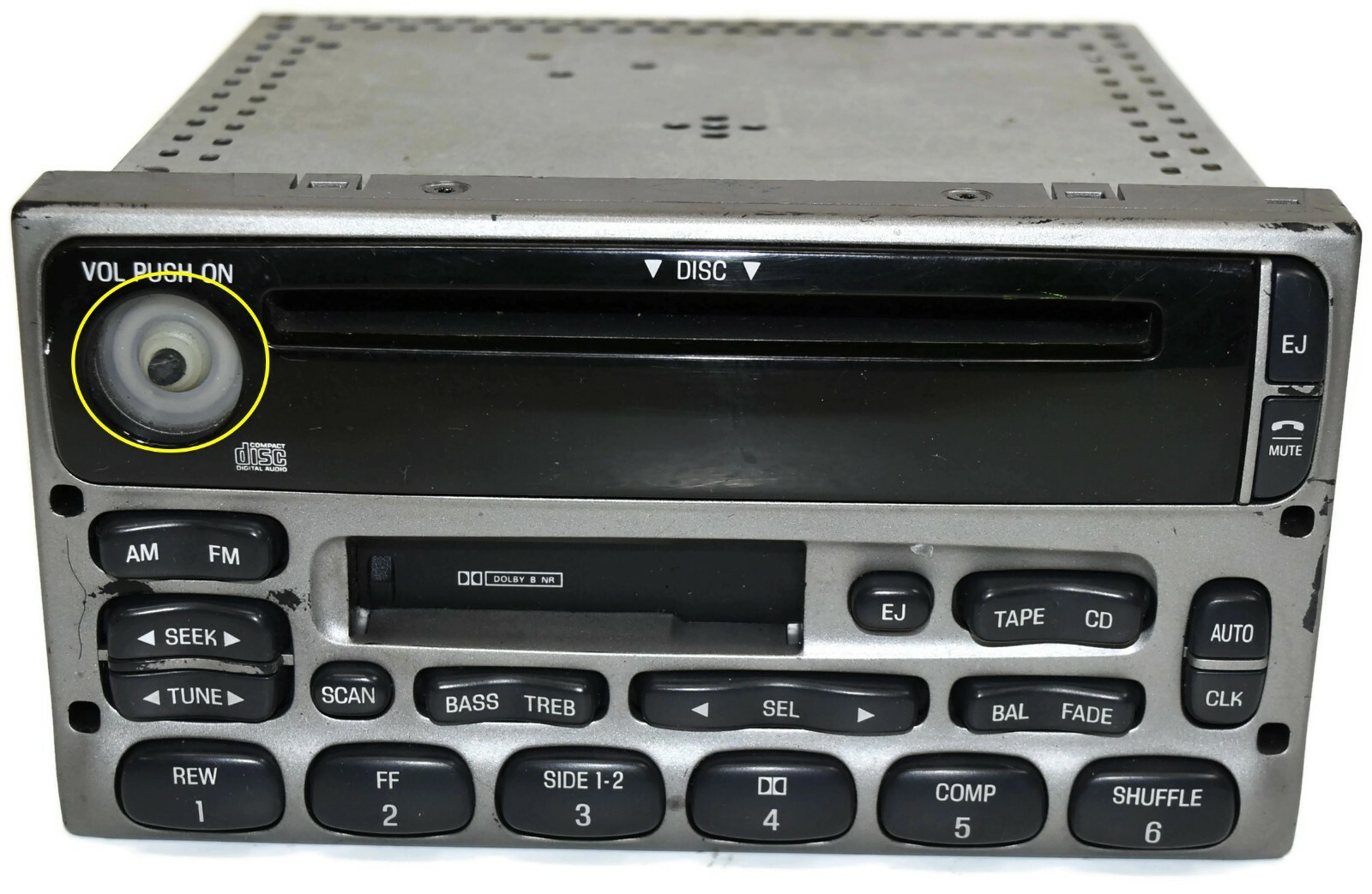 1998-2002 Ford Explorer Radio Stereo Cassette Cd Player 1L2F-18C868-GA ...
