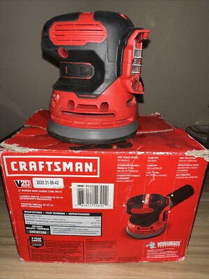 CRAFTSMAN V20* Random Orbit Sander, Tool Only (CMCW220B) | eBay