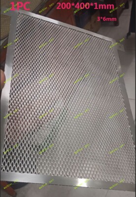 Metal Titanium Mesh +Frame Perforated Diamond Holes Plate Expanded ...