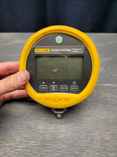 Fluke 700G07 500PSIG - 500PSI - 34 BAR - DIGITAL PRESSUE GAUGE TESTED ...