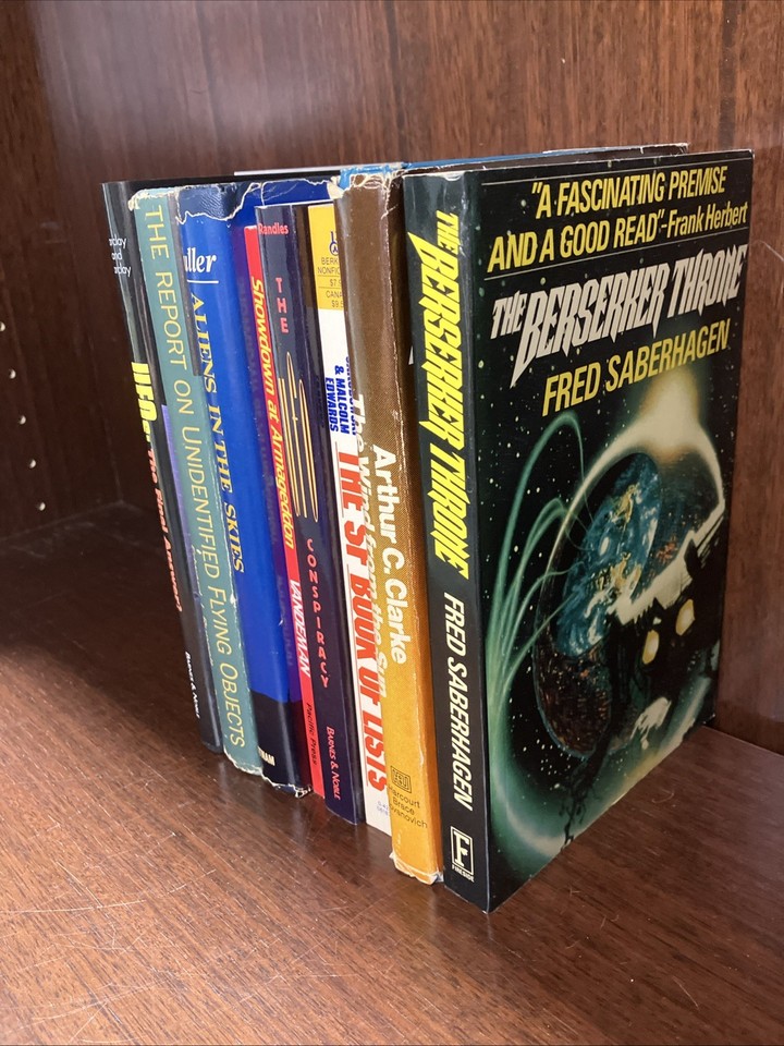 UFOs UAP Hardcover Aliens Abduction Stories Lot of 8 Books Unsolved ...