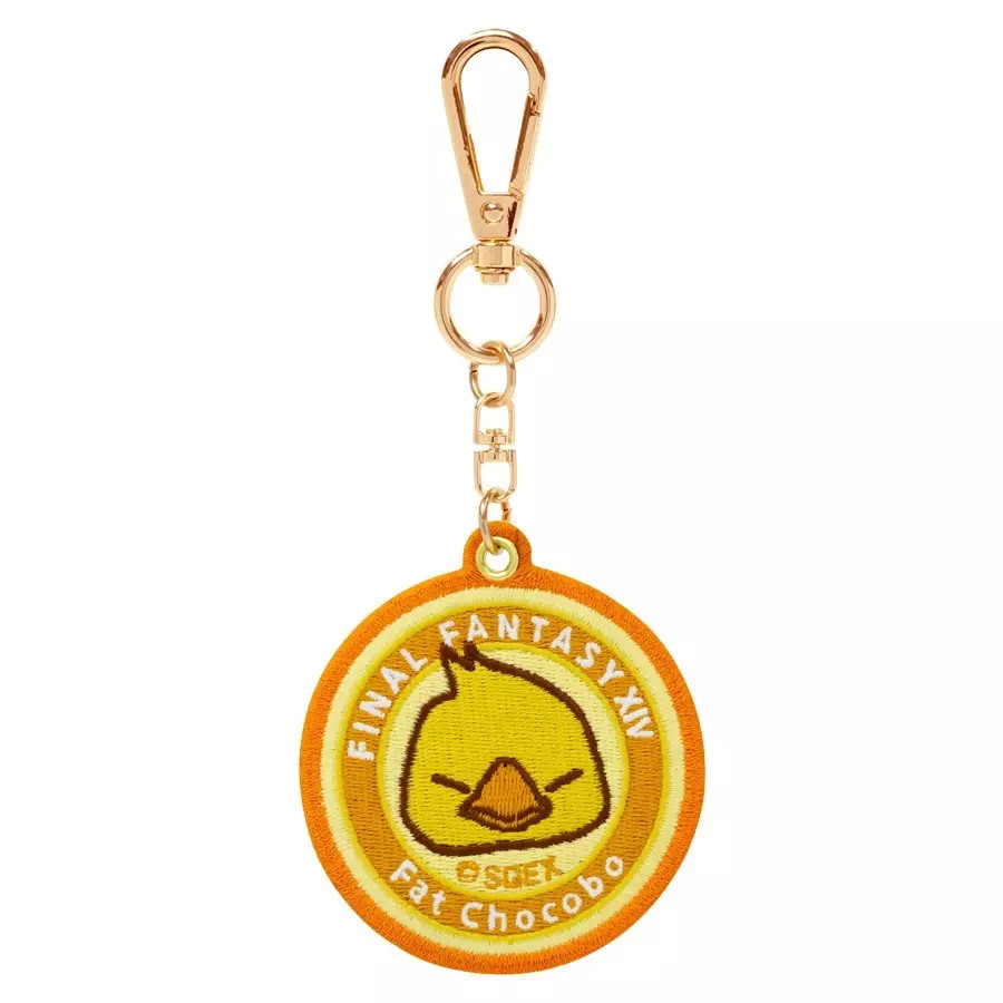 Final Fantasy Keychain Fat Cat Debu Chocobo Patch Xiv | eBay