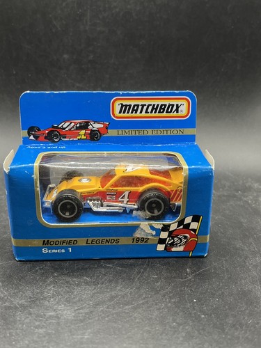 Matchbox 1992 Limited Edition Series 1 Modified Legends #4 Race Car | eBay