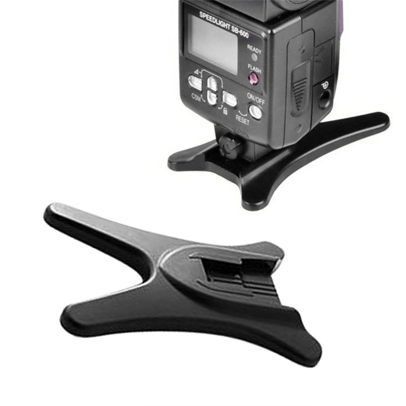 4Pcs Camera Speedlight Stand 1/4 Tripod Thread Port Speedlight Mount ...