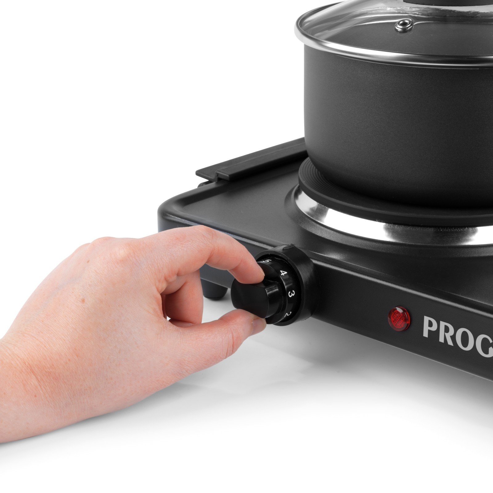 Progress Twin Hot Plate Electric Portable Tabletop Cooker Kitchen Hob ...