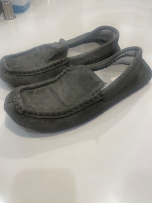 Goodfellow & Co Slippers. Men's Large 11/12. Charcoal Gray. | eBay