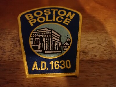 BOSTON MASSACHUSETTS EARLY VEST PATCH BX V #18 | eBay