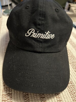 PRIMITIVE BLACK LOGO 2008 BALL CAP | eBay