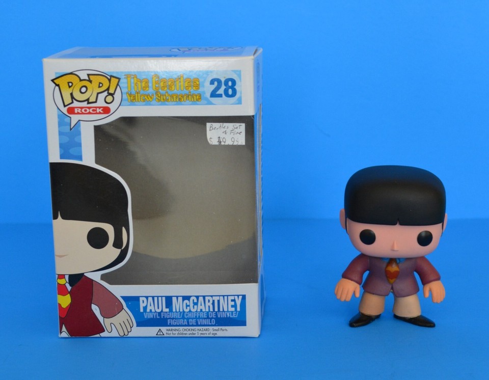 Toy/Hobby-Beatles Funko Pop Rocks Yellow Submarine set of 5 Figurines ...